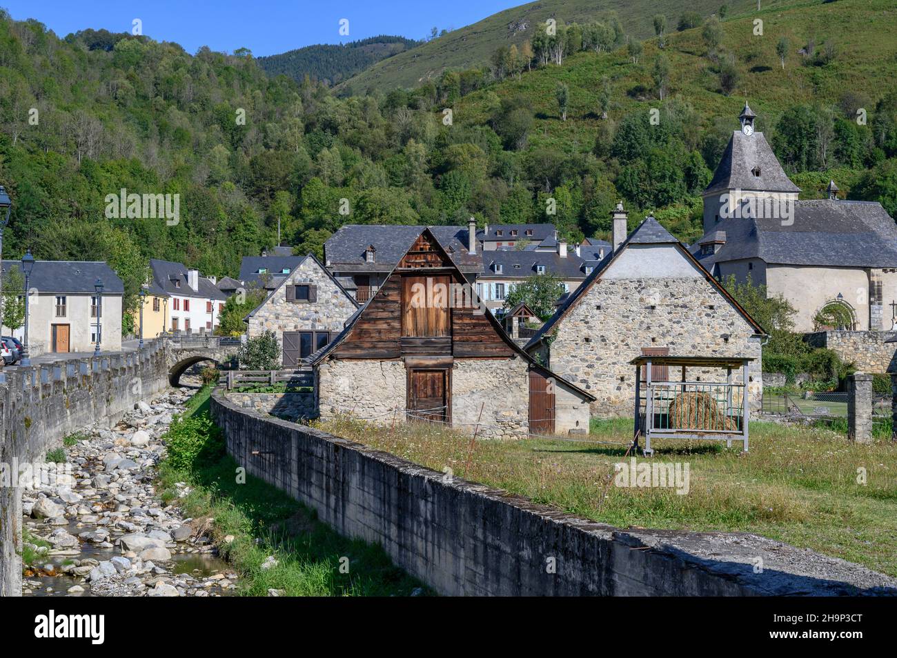 Aucun in the high Pyrenees is still a typisal rural village, where ...