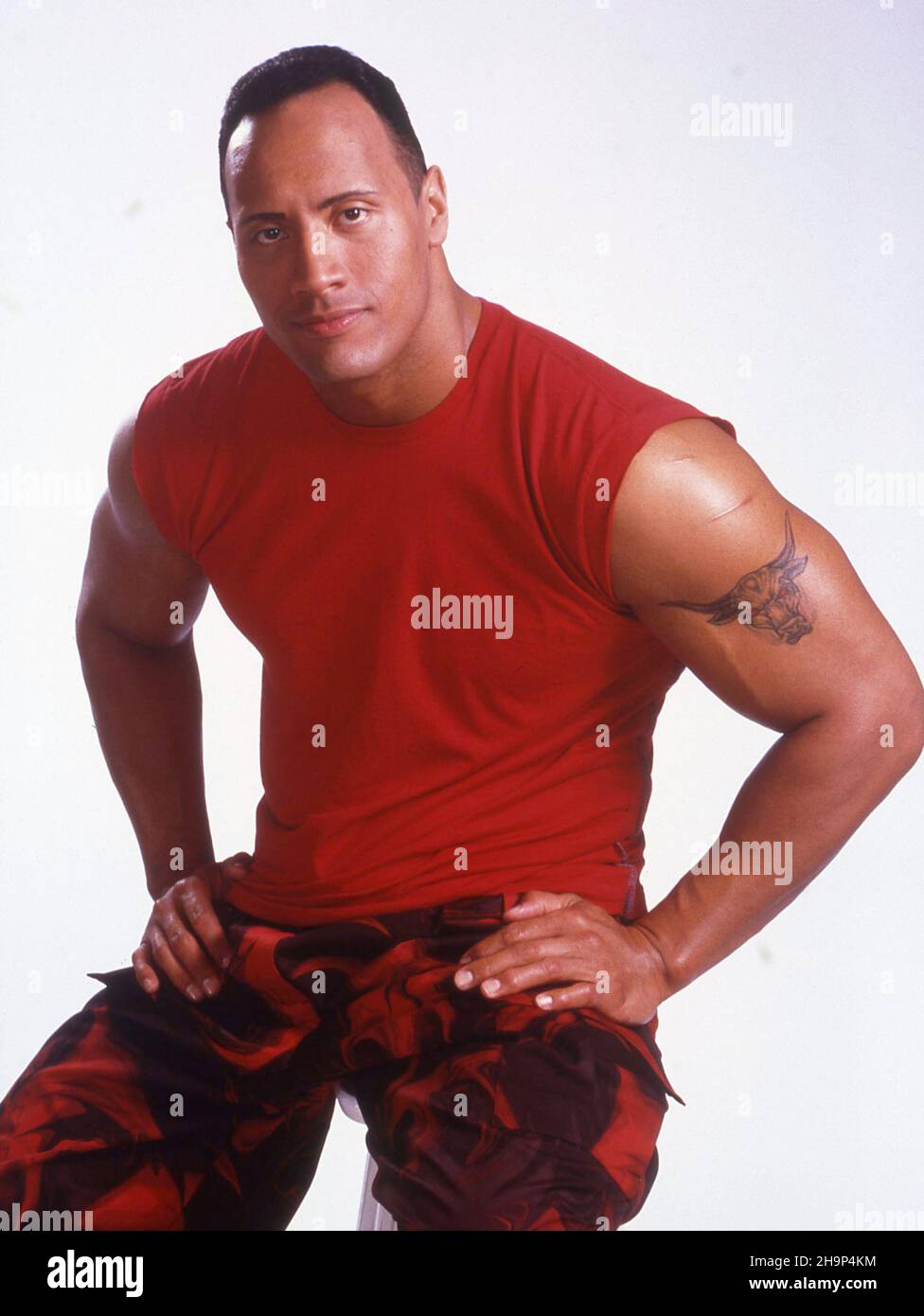 Dwayne the rock Johnson poses for a portrait 2008 in Los Angeles ...