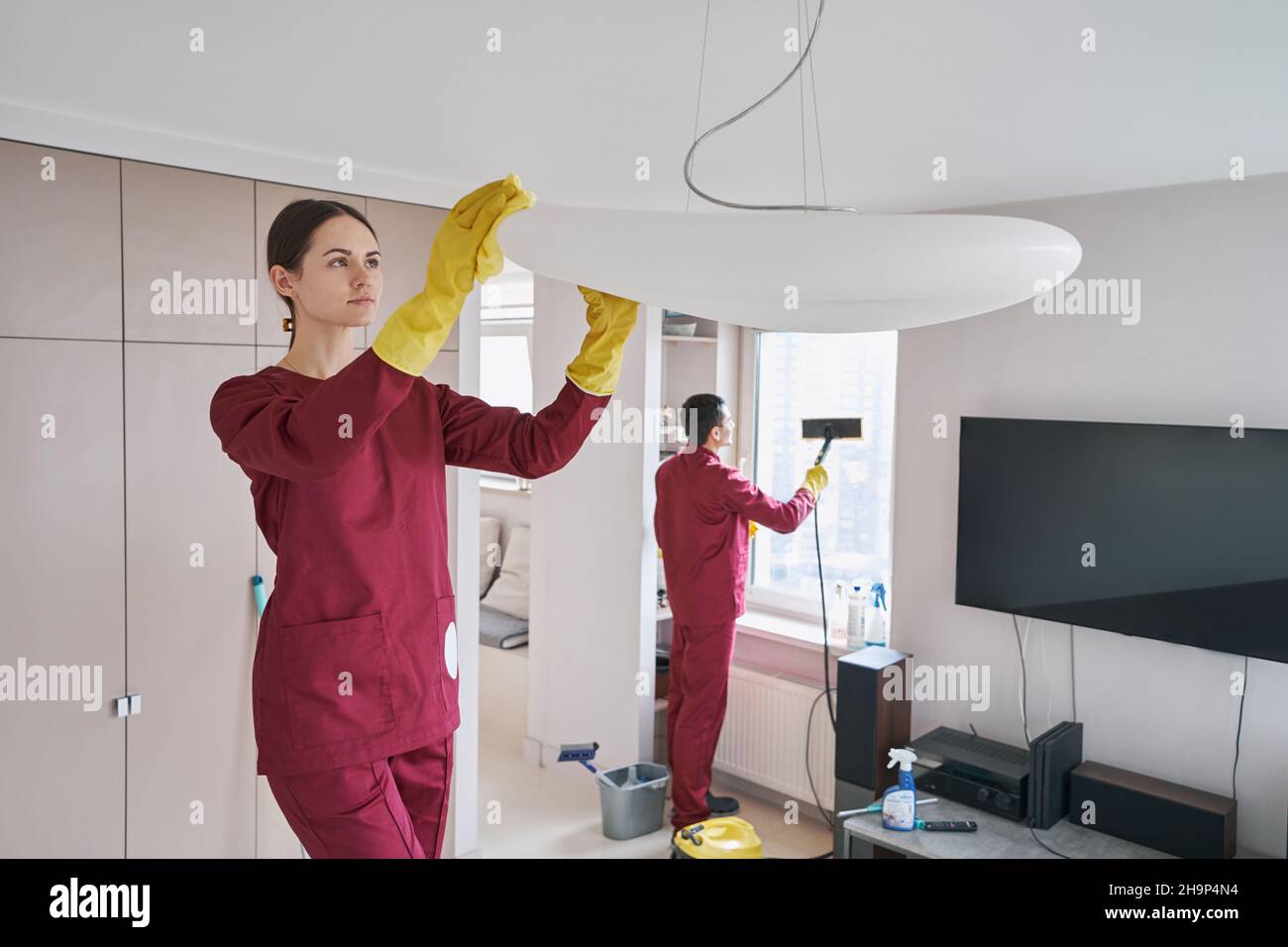 Professional cleaners hi-res stock photography and images - Alamy