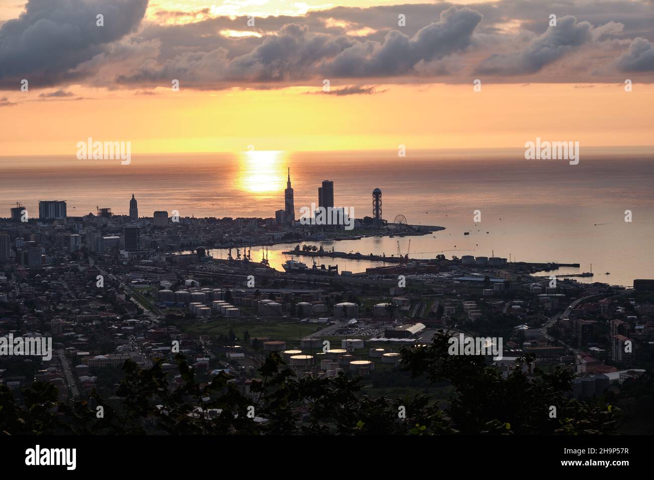 Sunset batumi hi-res stock photography and images - Alamy