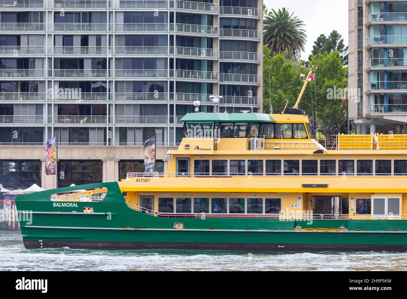 Sydney ferry the MV Balmoral introduced into service late 2021 for the ...