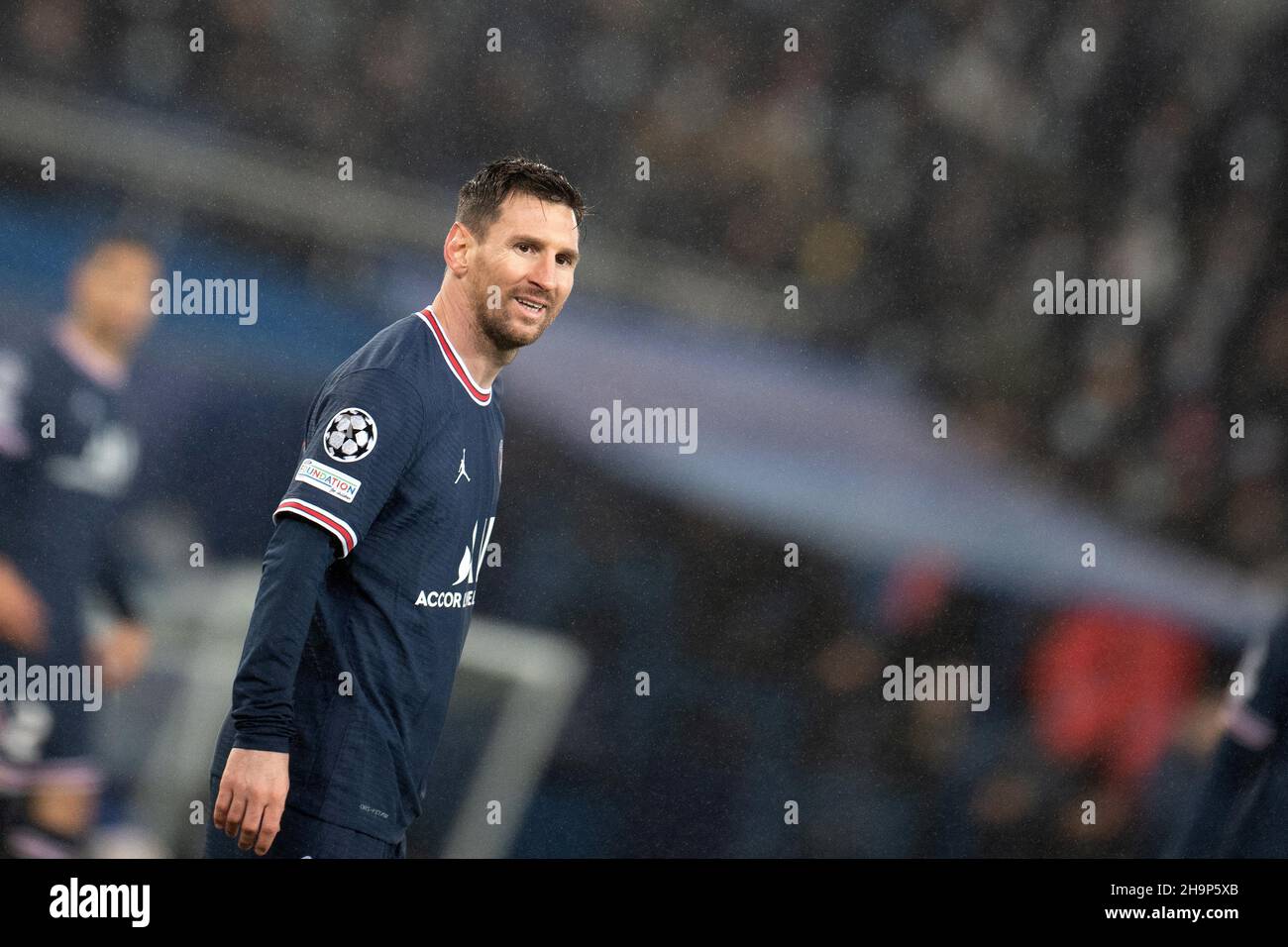 Paris, France, December 7, 2021, Leo Messi of Paris Saint-Germain in ...