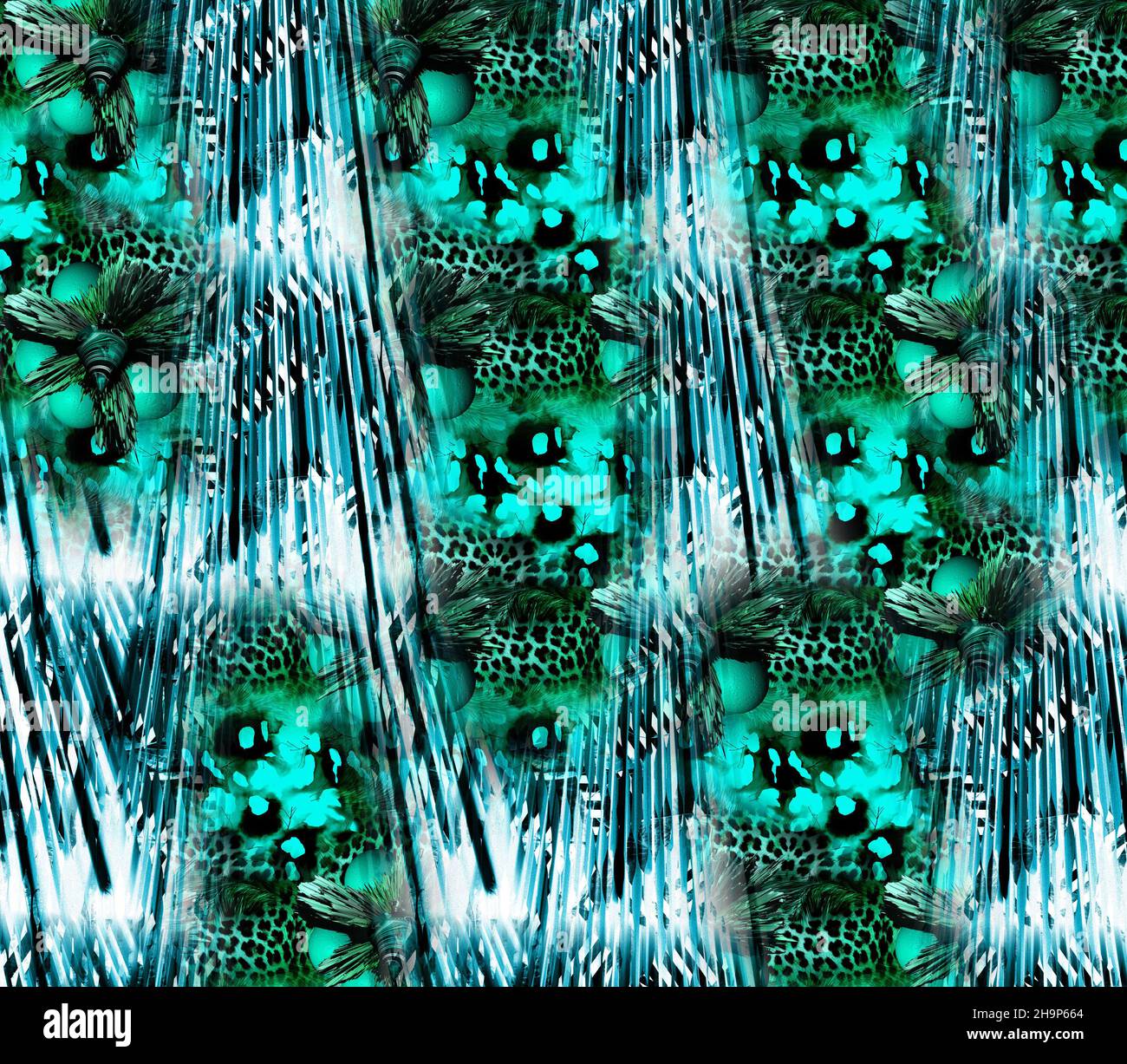 Horizontal background in digital art style. May be used as desktop ...