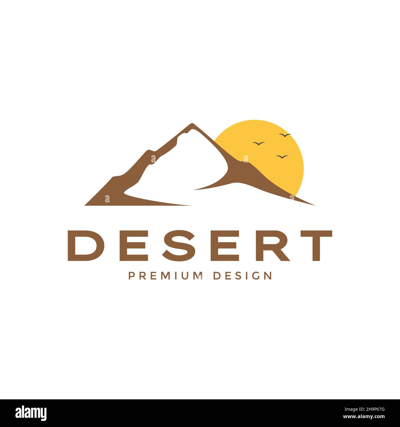 Rocky desert landscape Cut Out Stock Images & Pictures - Alamy