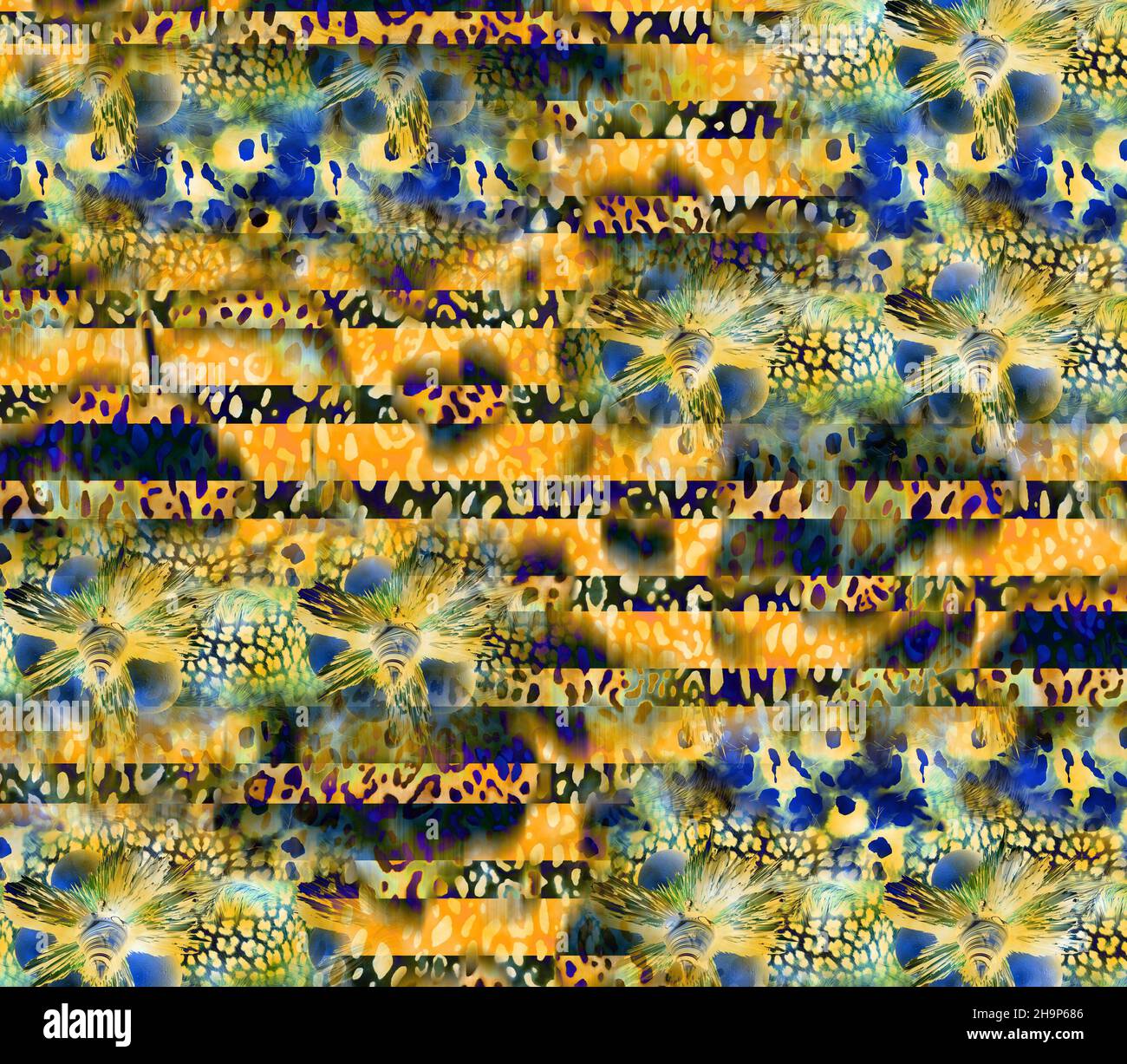 Horizontal background in digital art style. May be used as desktop ...