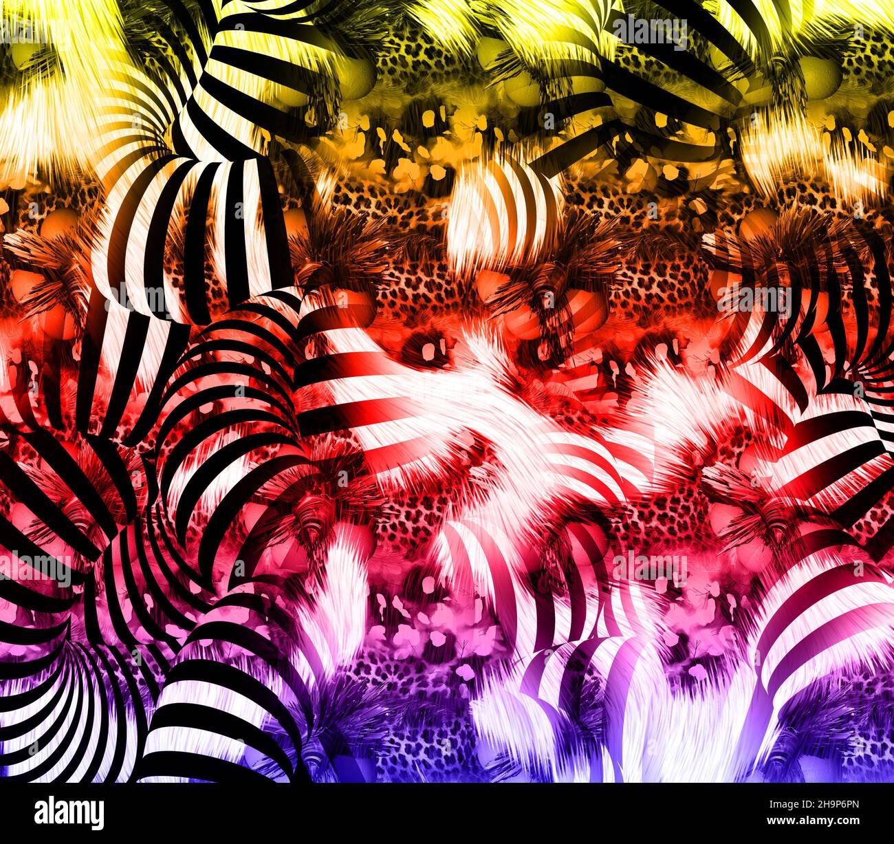 Horizontal background in digital art style. May be used as desktop ...