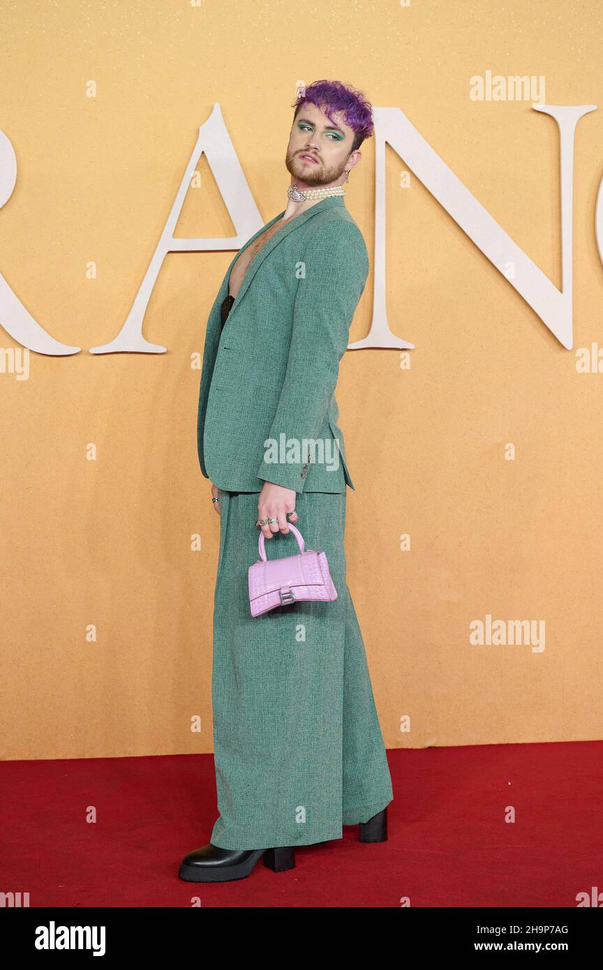 London, UK . 7 December, 2021 . Max Hovey at the the UK Premiere of ...