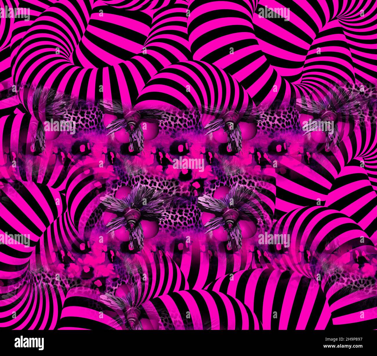 Multicolor halftone dots pattern texture background.Concentric circles ...