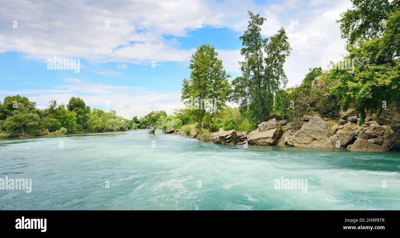 Beautiful river stream pond hi-res stock photography and images - Alamy