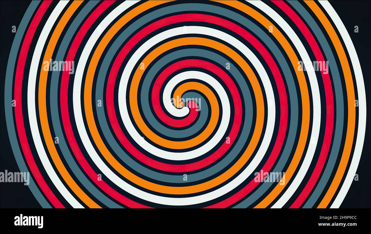 Spiral glowing effect abstract circular color trails, abstract. Colored ...