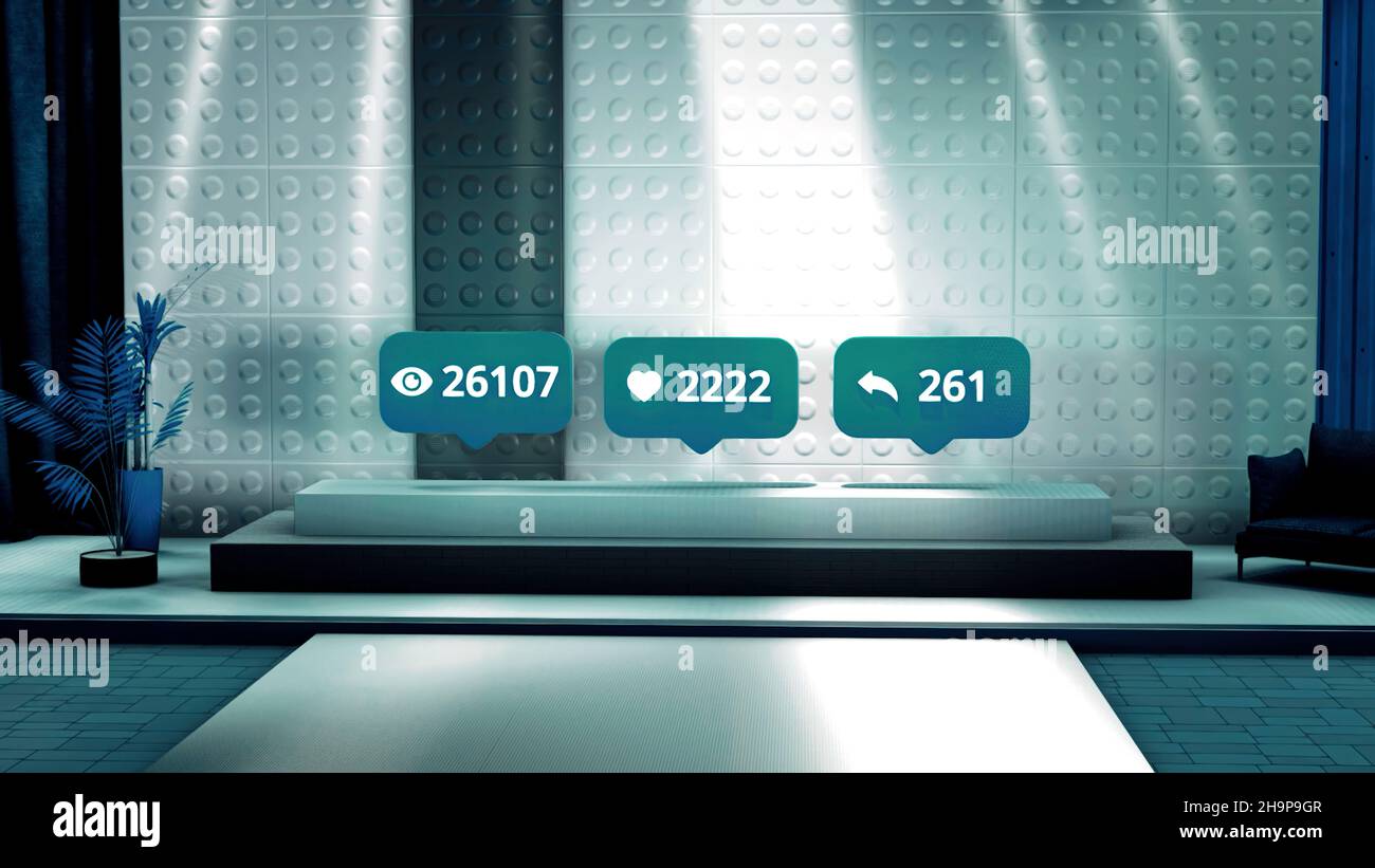 Animation like text media icons hi-res stock photography and images - Alamy