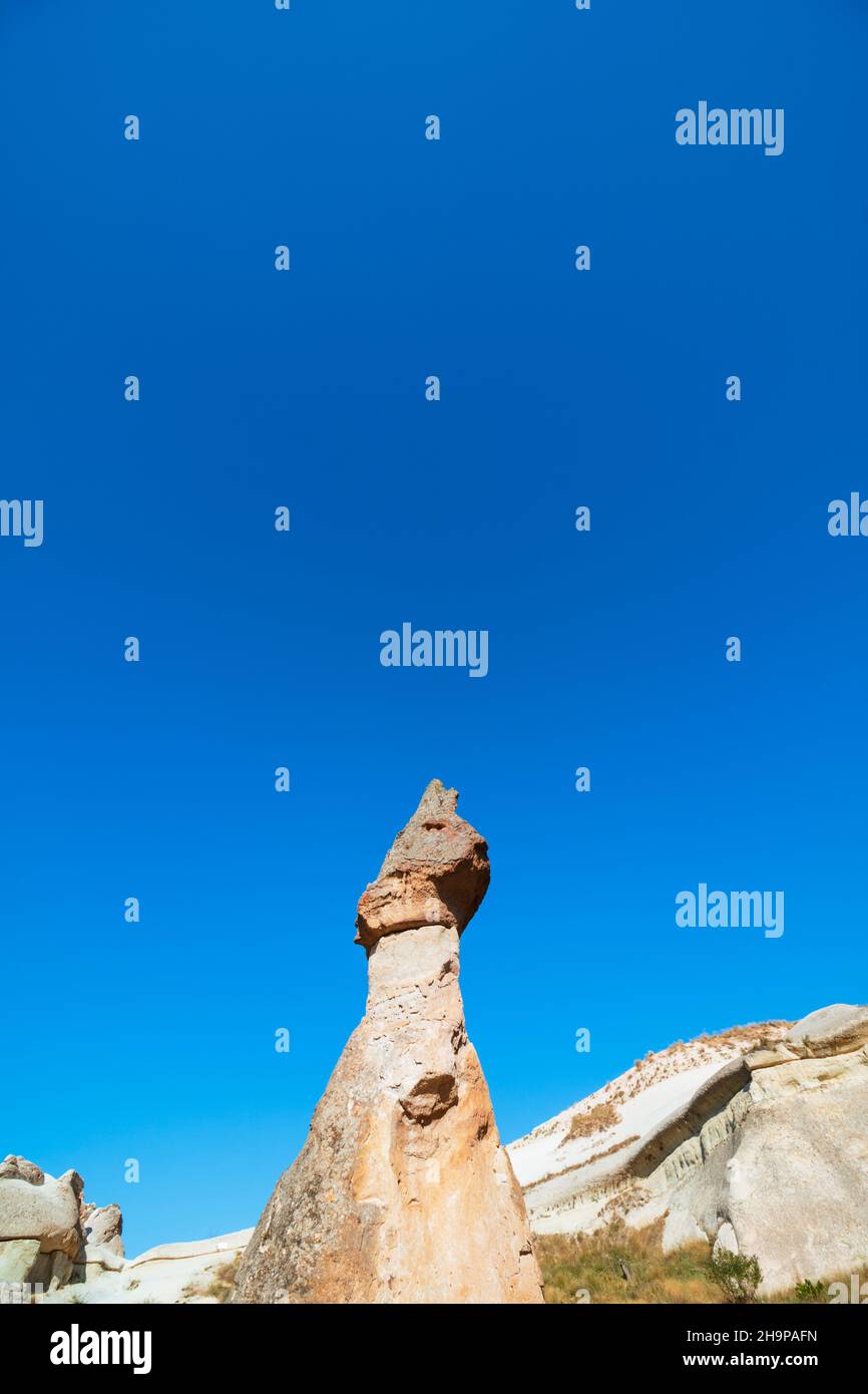 Fairy Chimneys. Fairy chimney or Hoodoo in Pasabagi Cappadocia. Travel ...