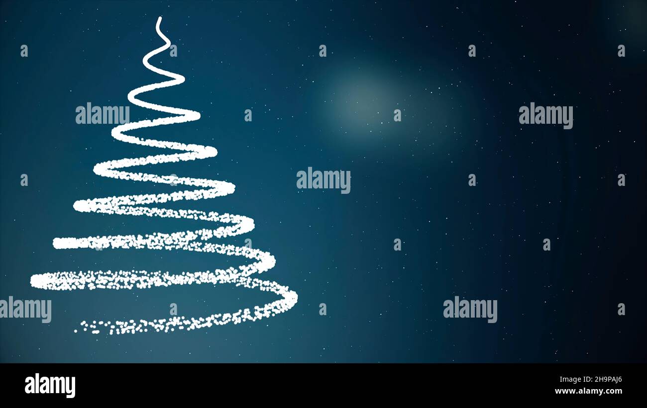 Abstract animation of Christmas cards. Abstract background with ...