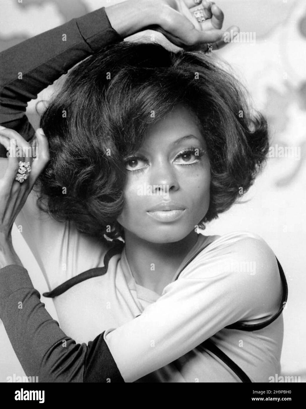 Diana Ross poses for a portrait 1975 in Los Angeles, California. Credit ...