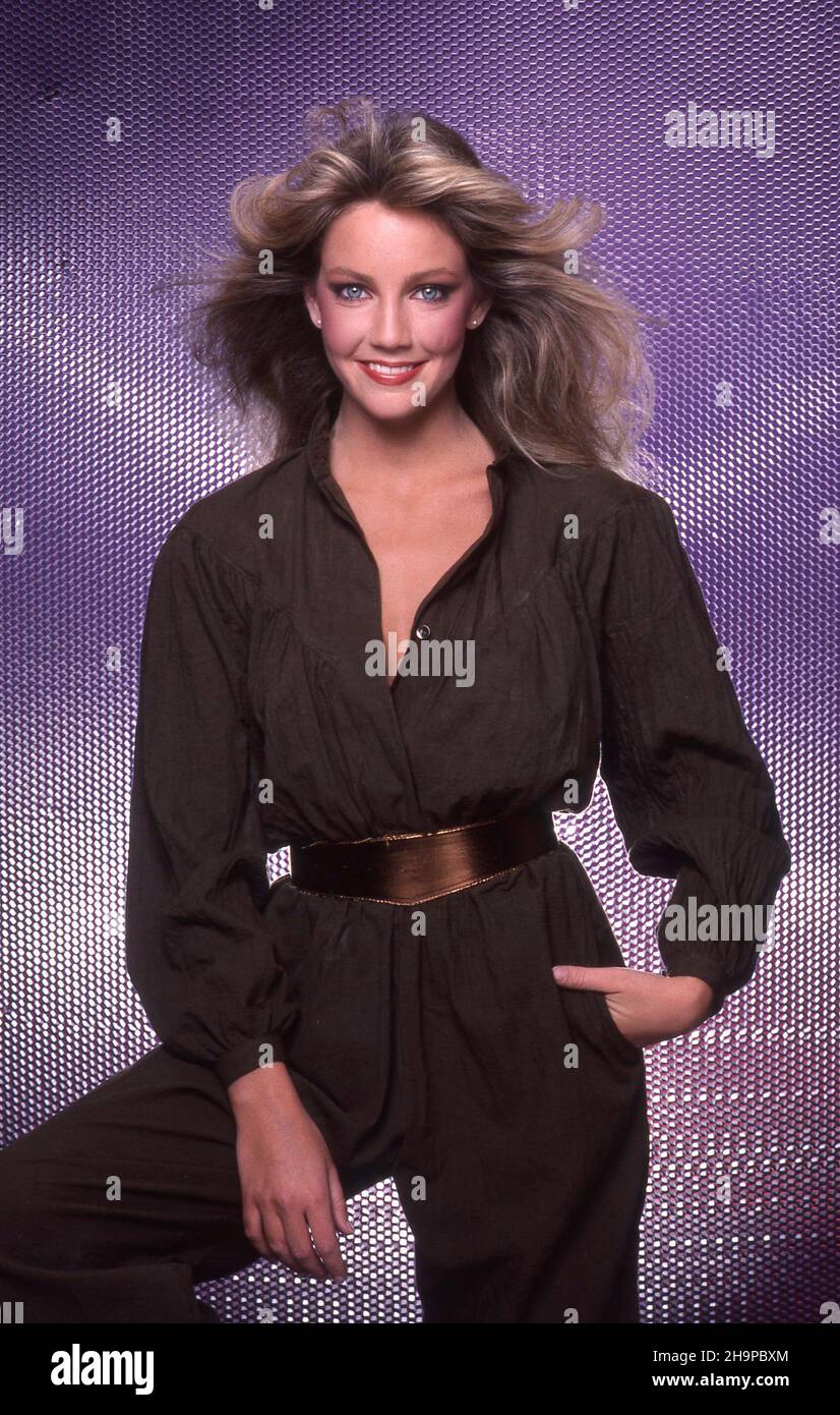 Heather Locklear poses for a portrait 1981 in Los Angeles, California ...