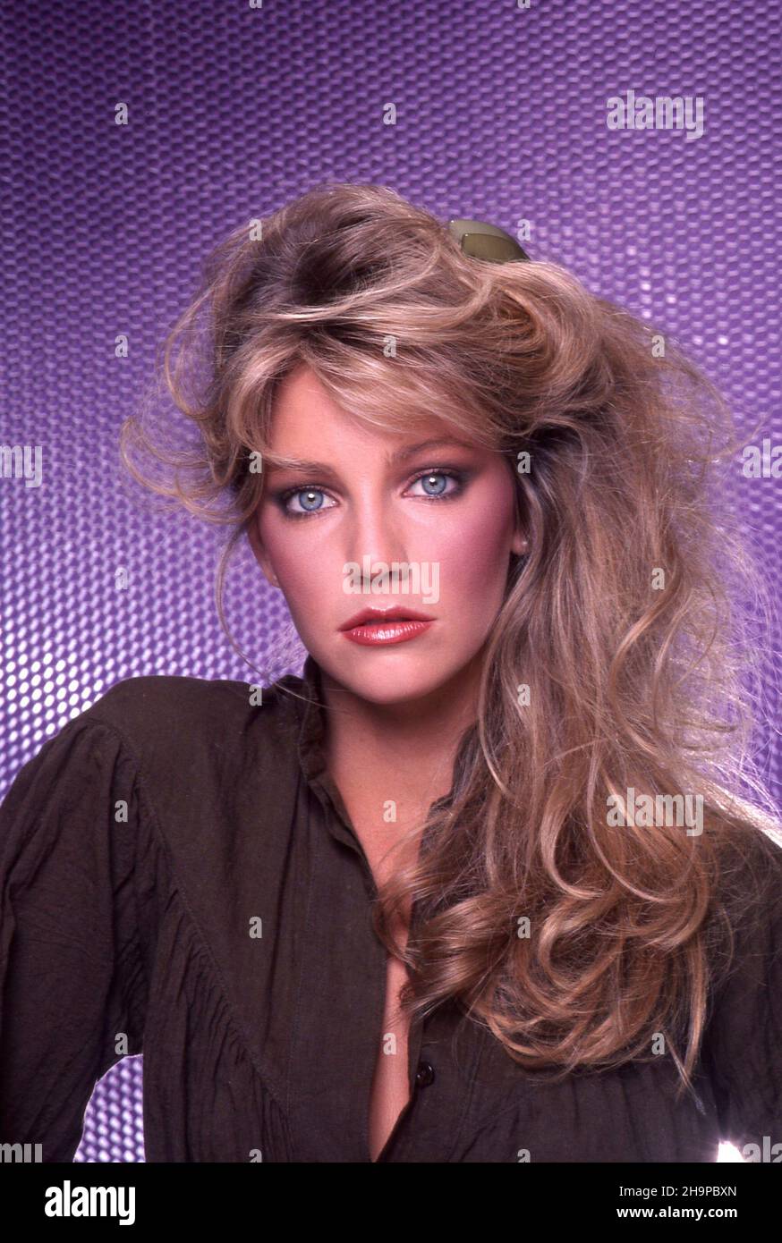 Heather Locklear poses for a portrait 1981 in Los Angeles, California ...