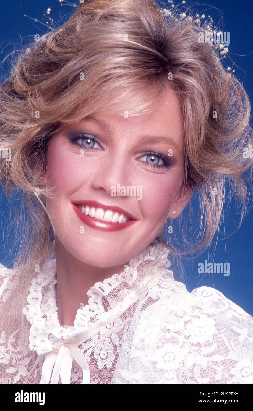 Heather Locklear poses for a portrait 1981 in Los Angeles, California ...