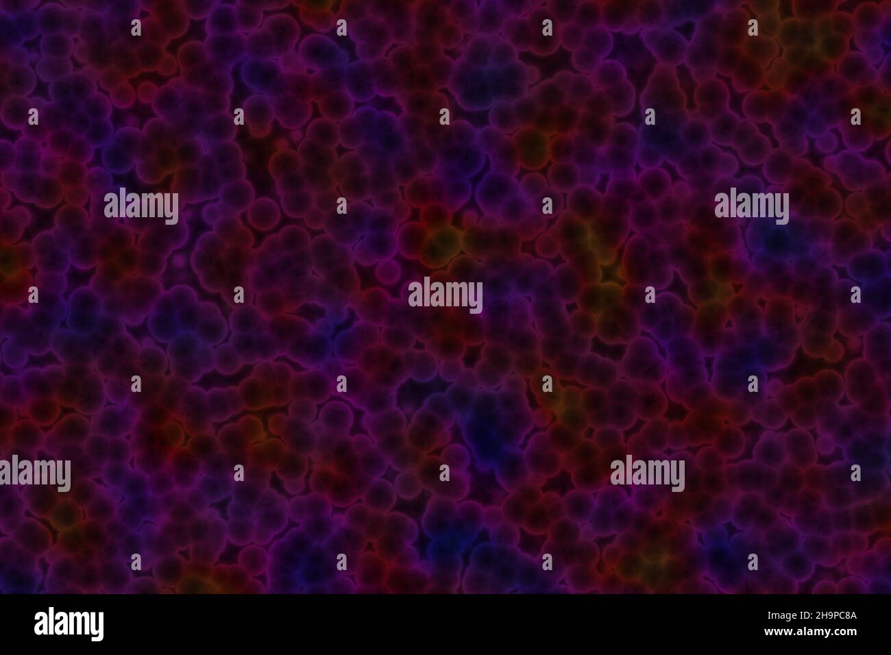 modern creative big amount of bio viruses digitally drawn texture ...