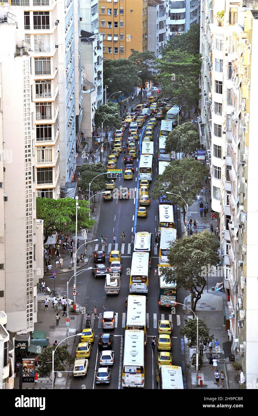 street scene, Copacabana, Rio de Janeiro, Brazil Stock Photo - Alamy
