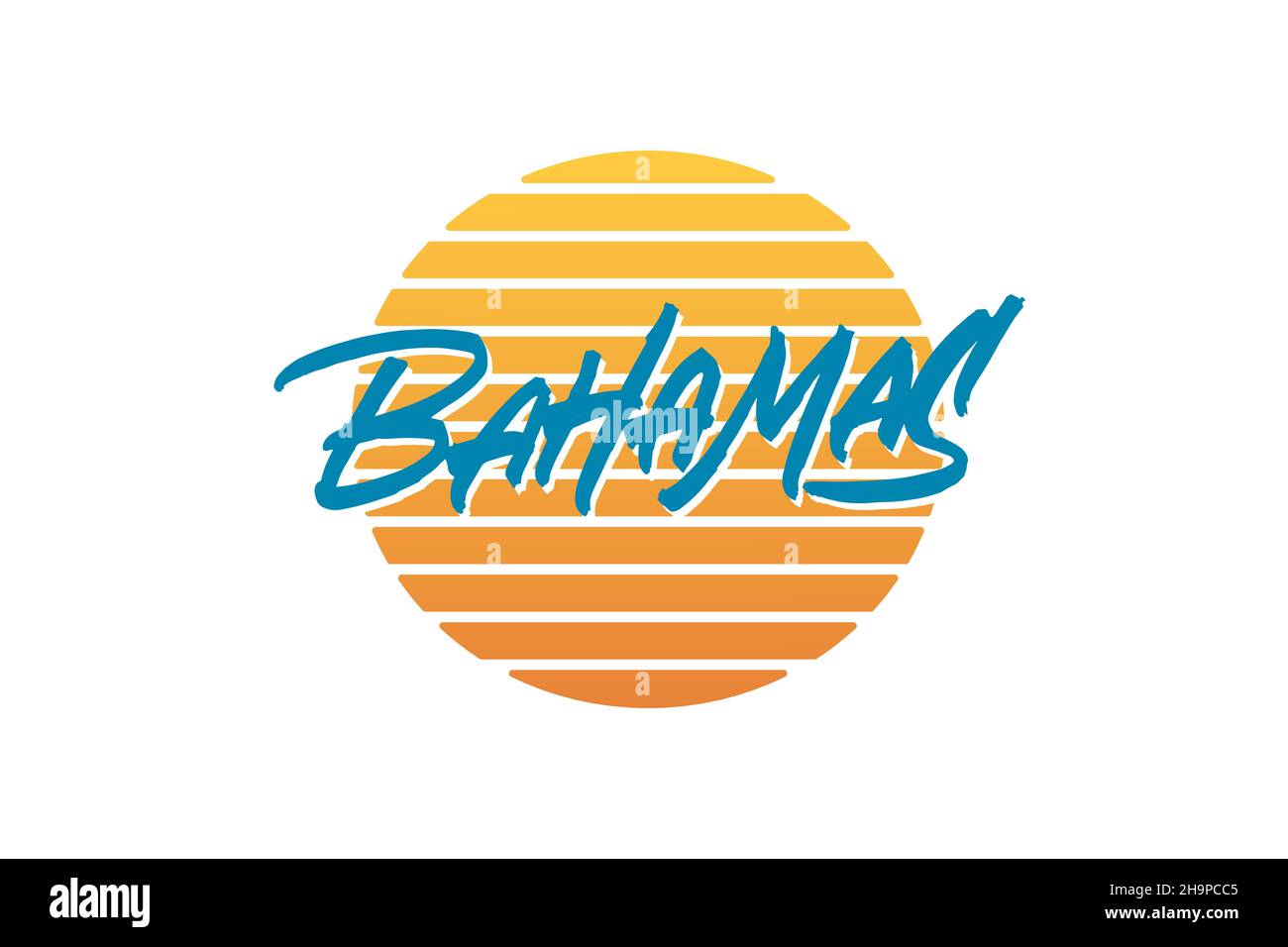 Bahamas lettering design Stock Vector Image & Art - Alamy