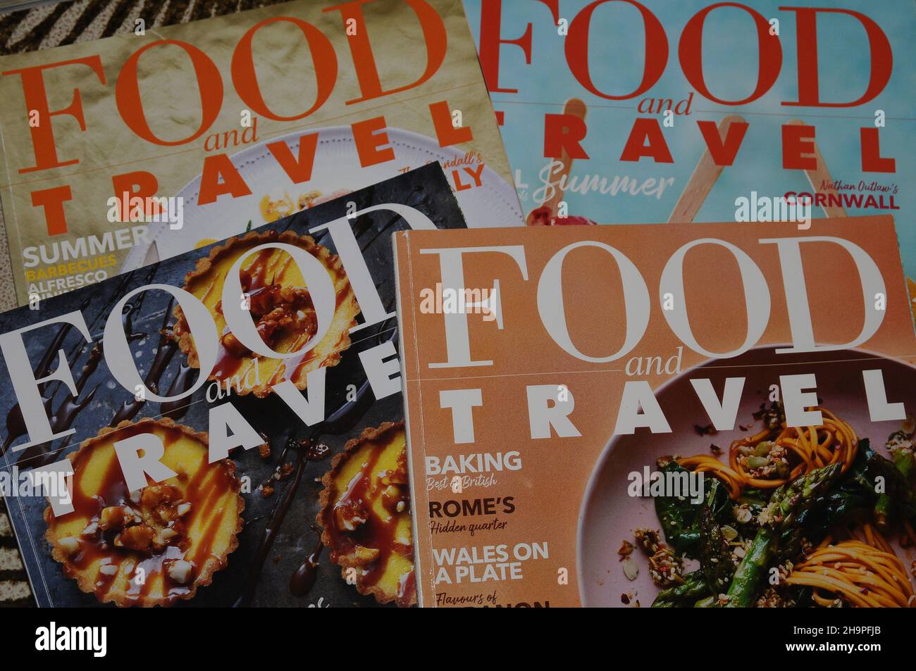 Copenhagen/Denmark./08 December 2021/ Food and travel magazines ...