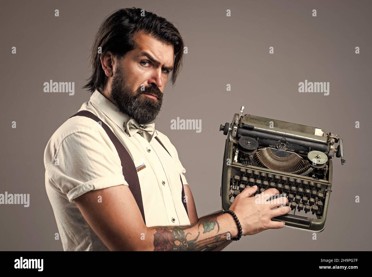 Typist Male Typist High Resolution Stock Photography and Images - Alamy