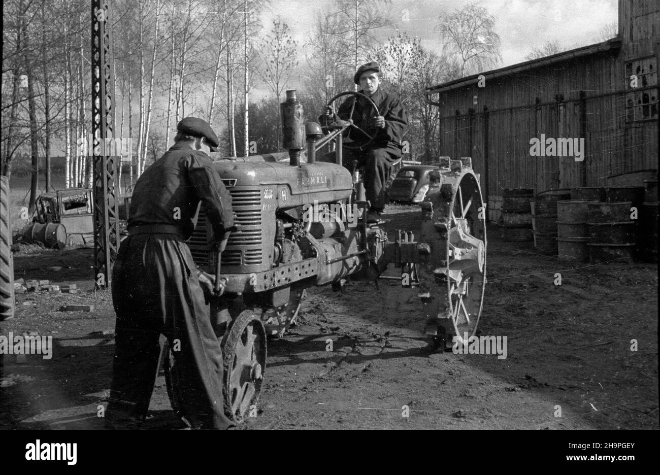 1949 tractor Black and White Stock Photos & Images - Alamy