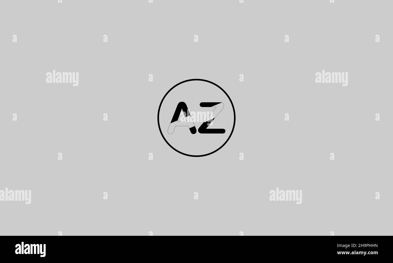 Letter az vector vectors hi-res stock photography and images - Alamy