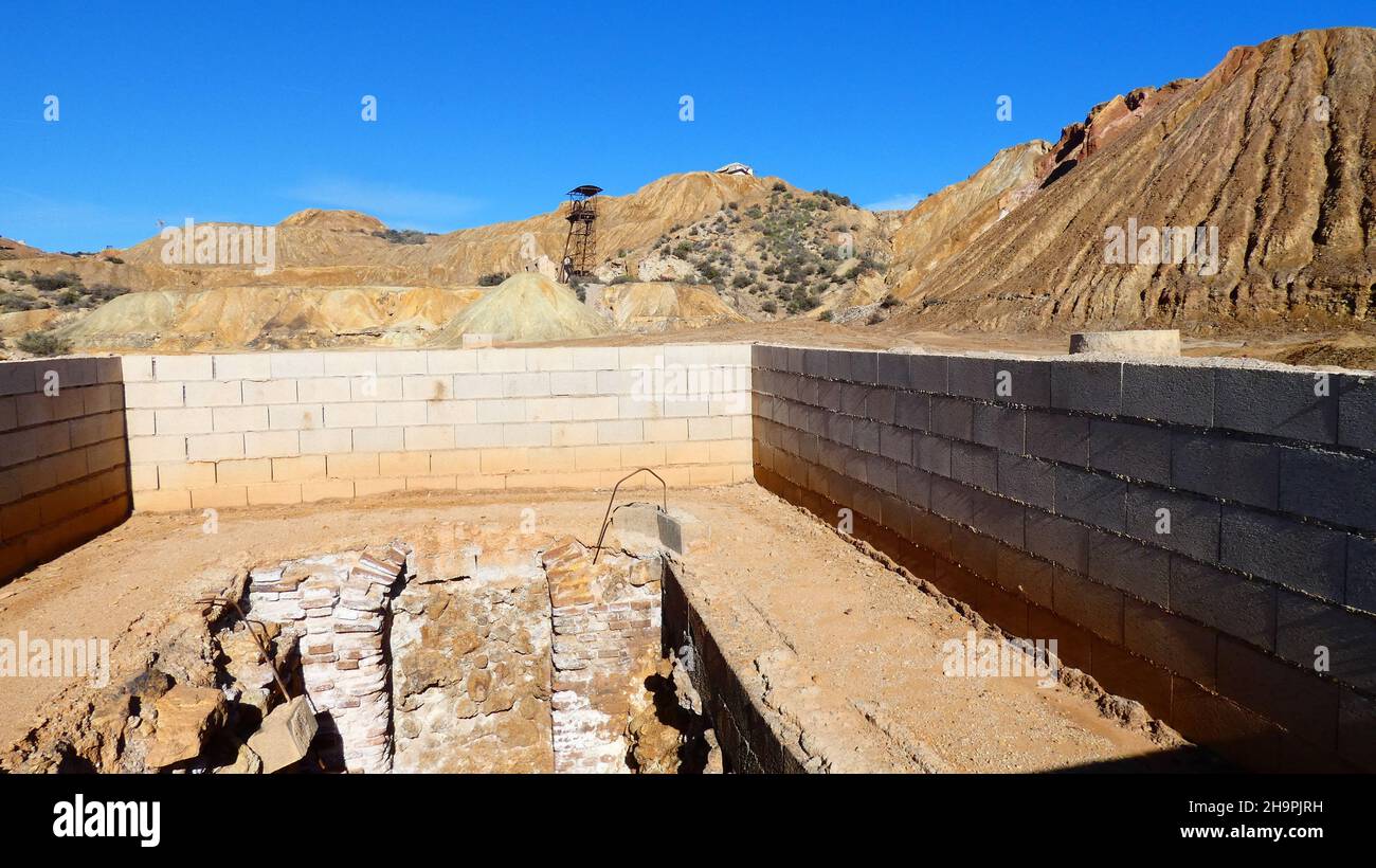 Mazarrón mines, Murcia, Spain Stock Photo - Alamy