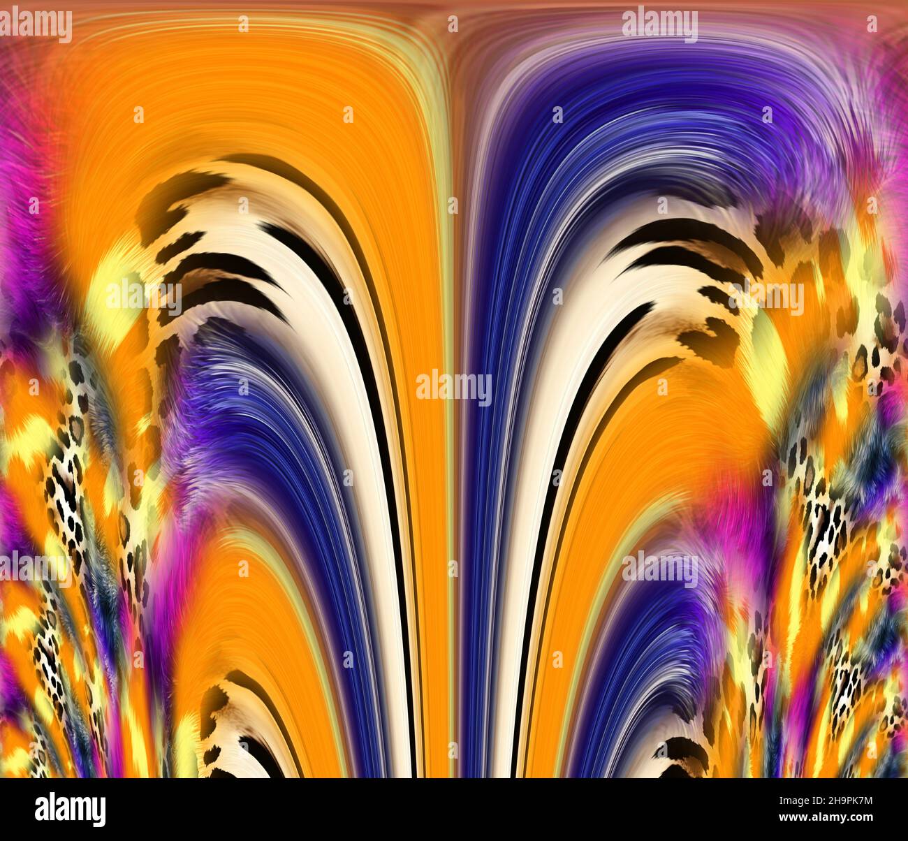 Abstract liquid background. Digital art abstract pattern Stock Photo ...