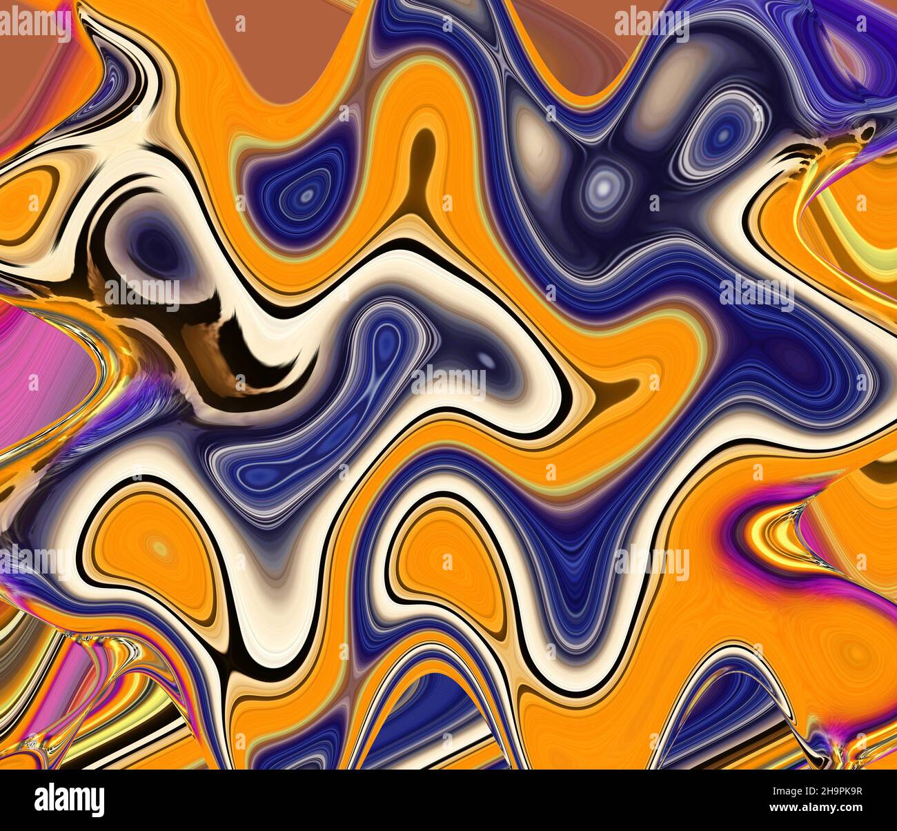 Abstract liquid background. Digital art abstract pattern Stock Photo ...