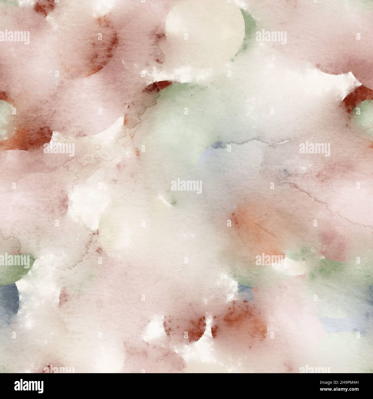 Seamless geo watercolor wet on wet bleed surface pattern design for ...