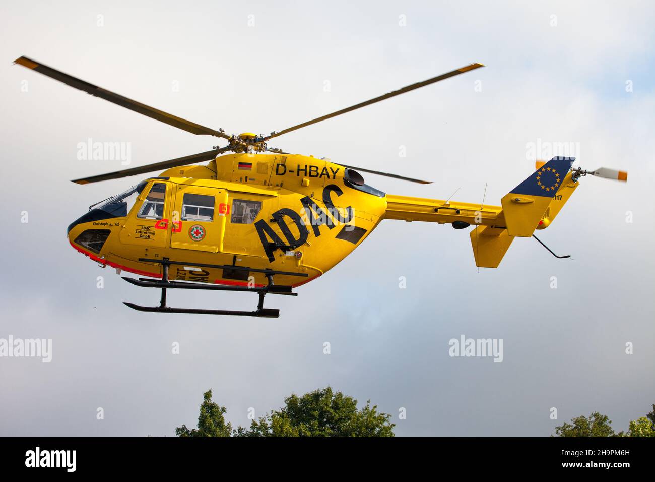 ADAC Rescue Helicopter Stock Photo - Alamy