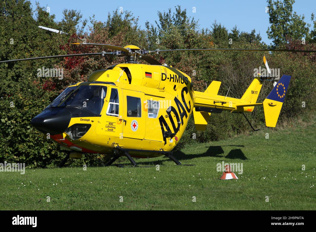 ADAC Rescue Helicopter Stock Photo - Alamy