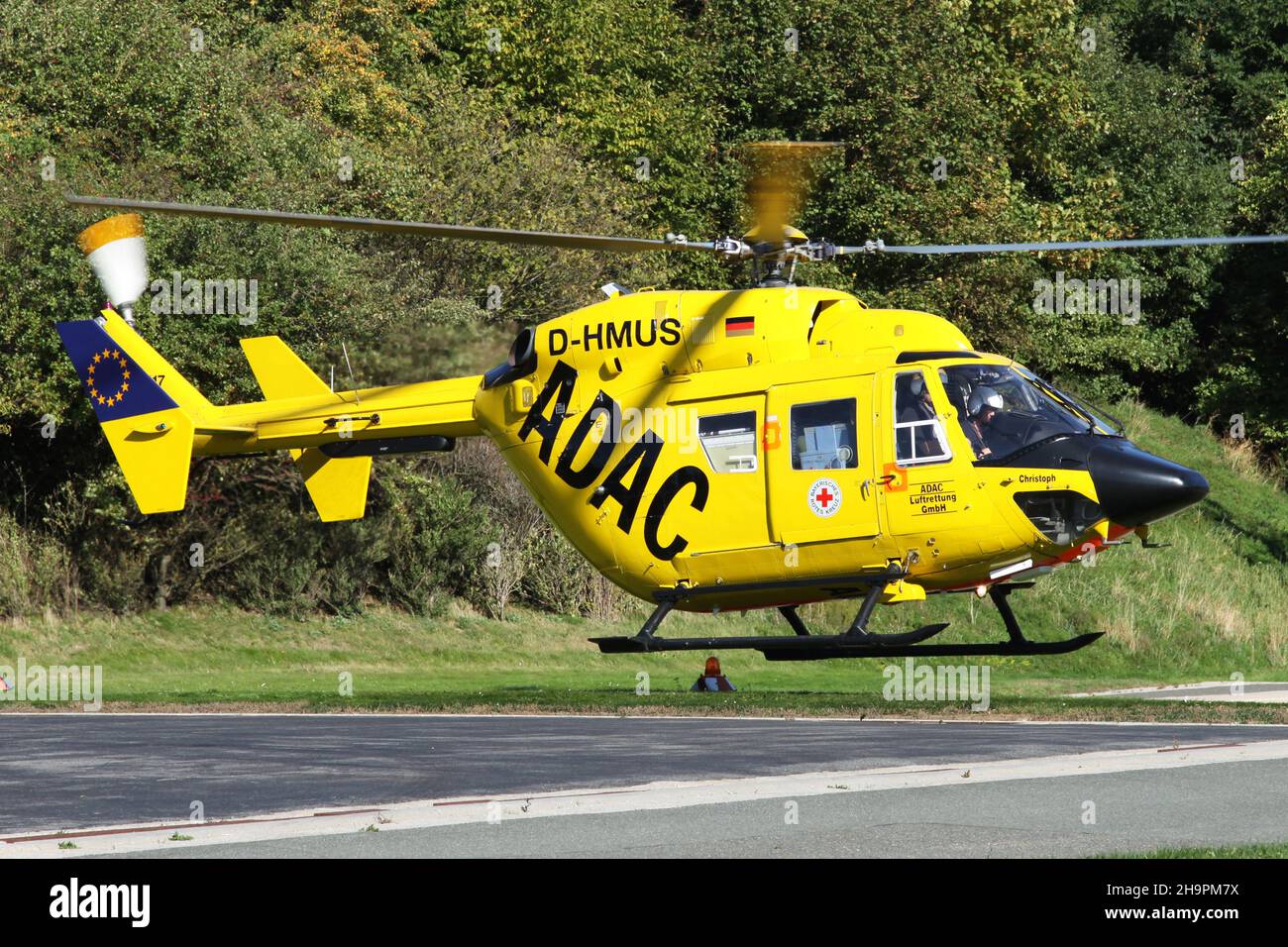 ADAC Rescue Helicopter Stock Photo - Alamy