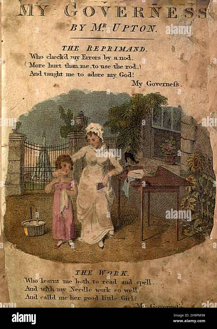 Victorian governess hi-res stock photography and images - Alamy
