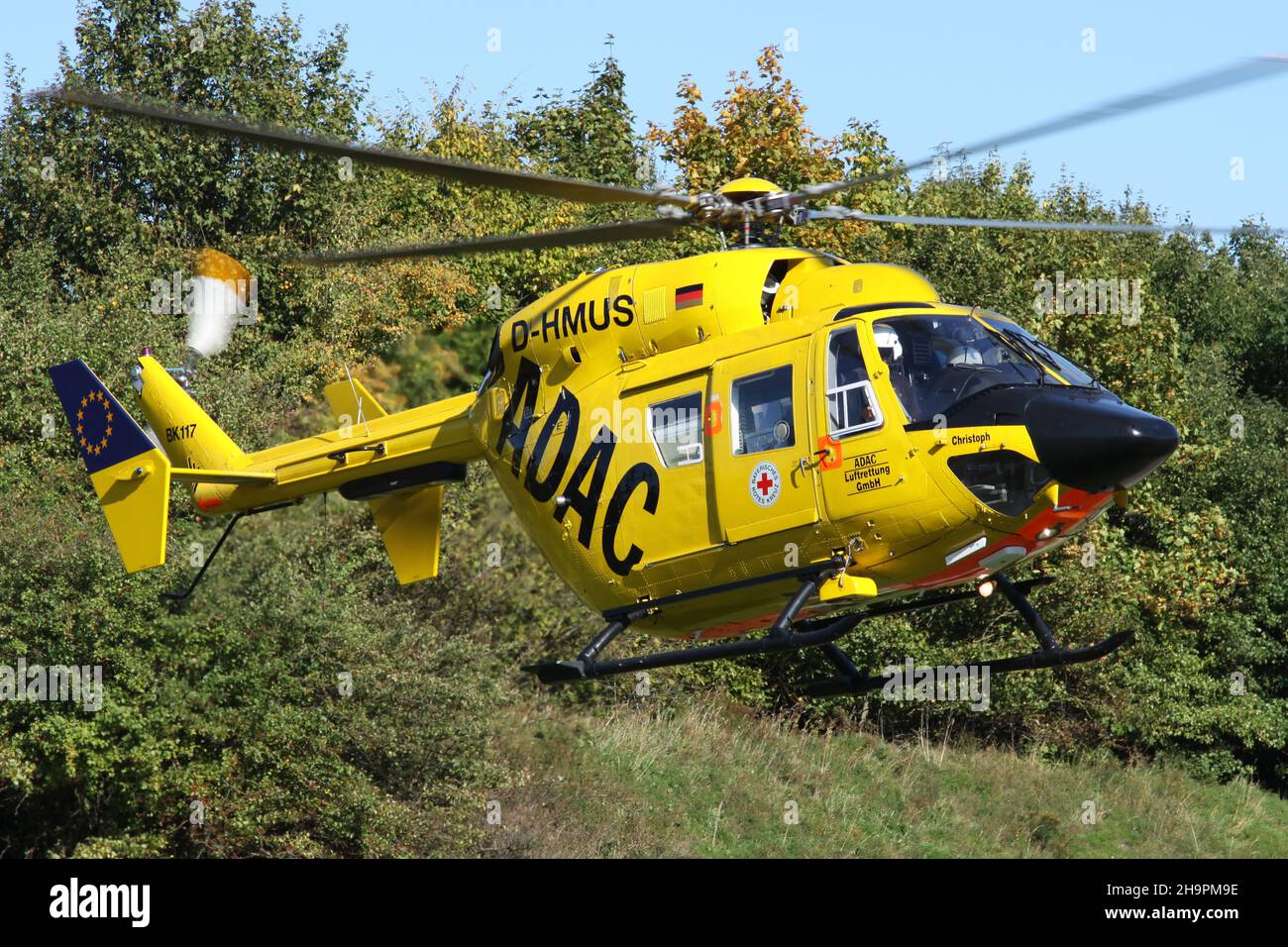 ADAC Rescue Helicopter Stock Photo - Alamy