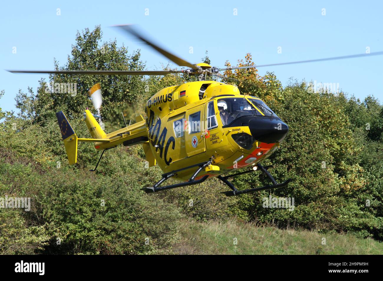 ADAC Rescue Helicopter Stock Photo - Alamy