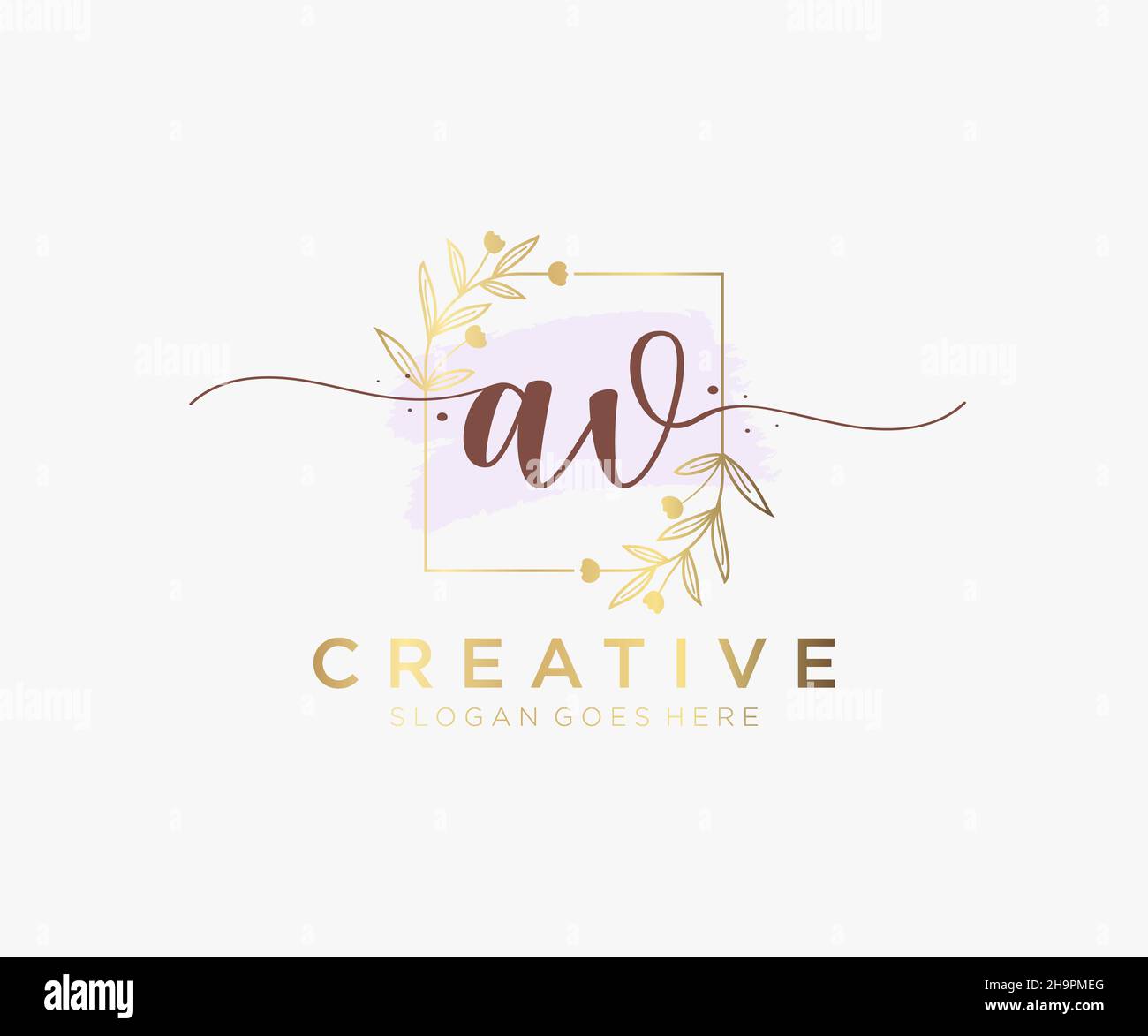 Av logos hi-res stock photography and images - Alamy