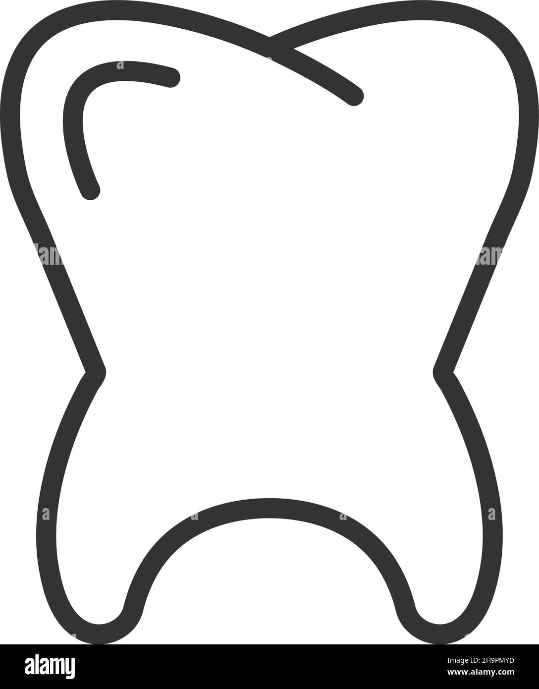 Dental logo in simple Stock Vector Images - Alamy