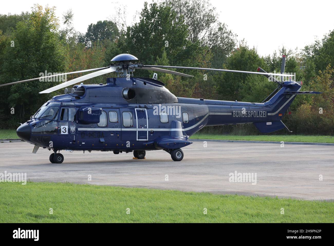 German police eurocopter hi-res stock photography and images - Alamy