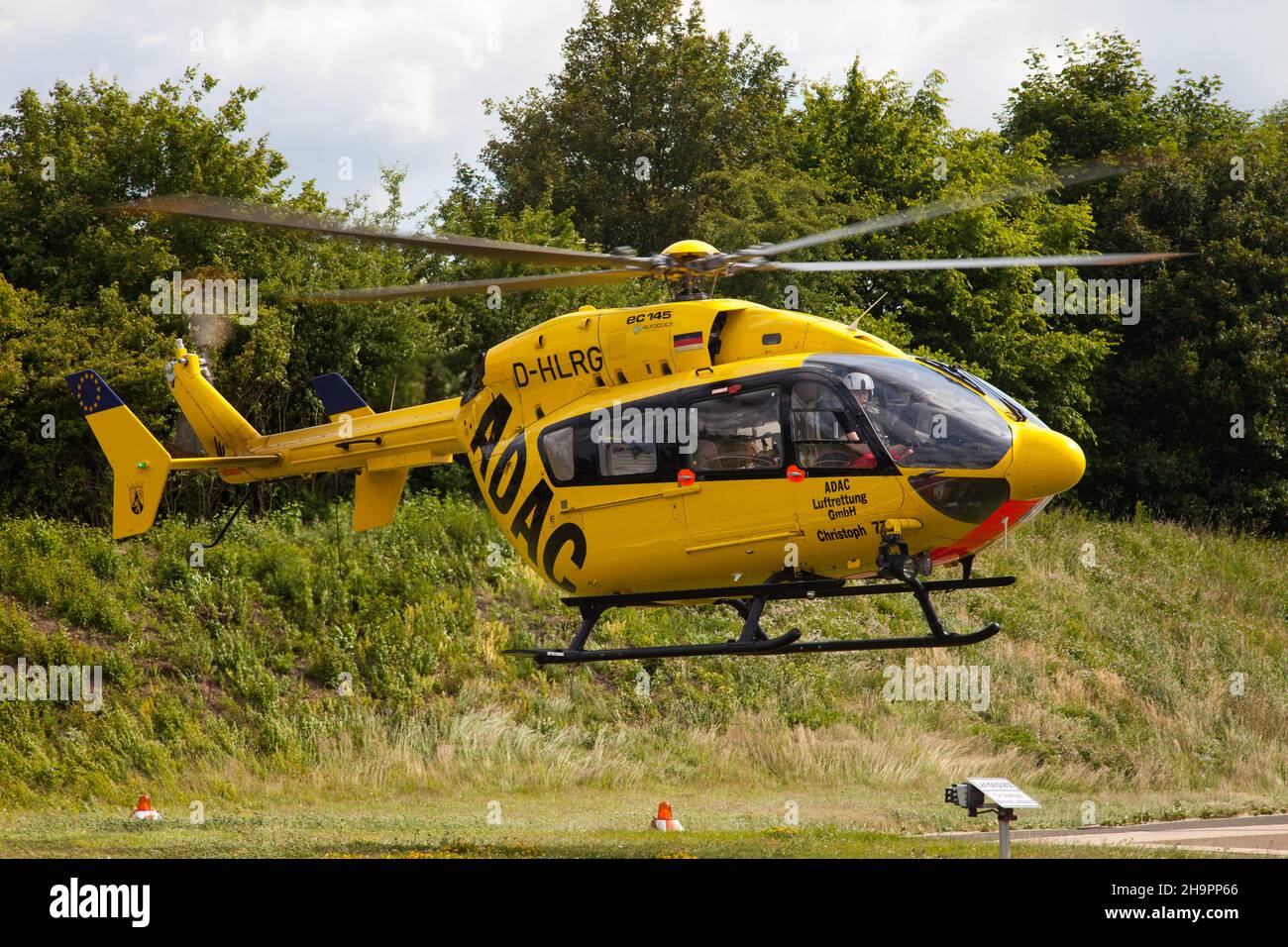 ADAC Rescue Helicopter Stock Photo - Alamy