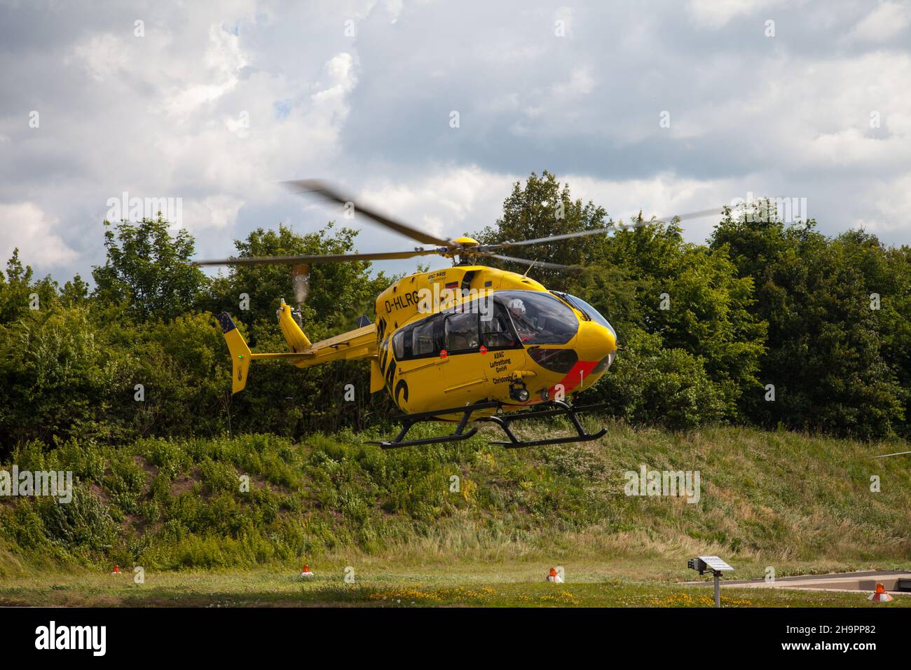 ADAC Rescue Helicopter Stock Photo - Alamy