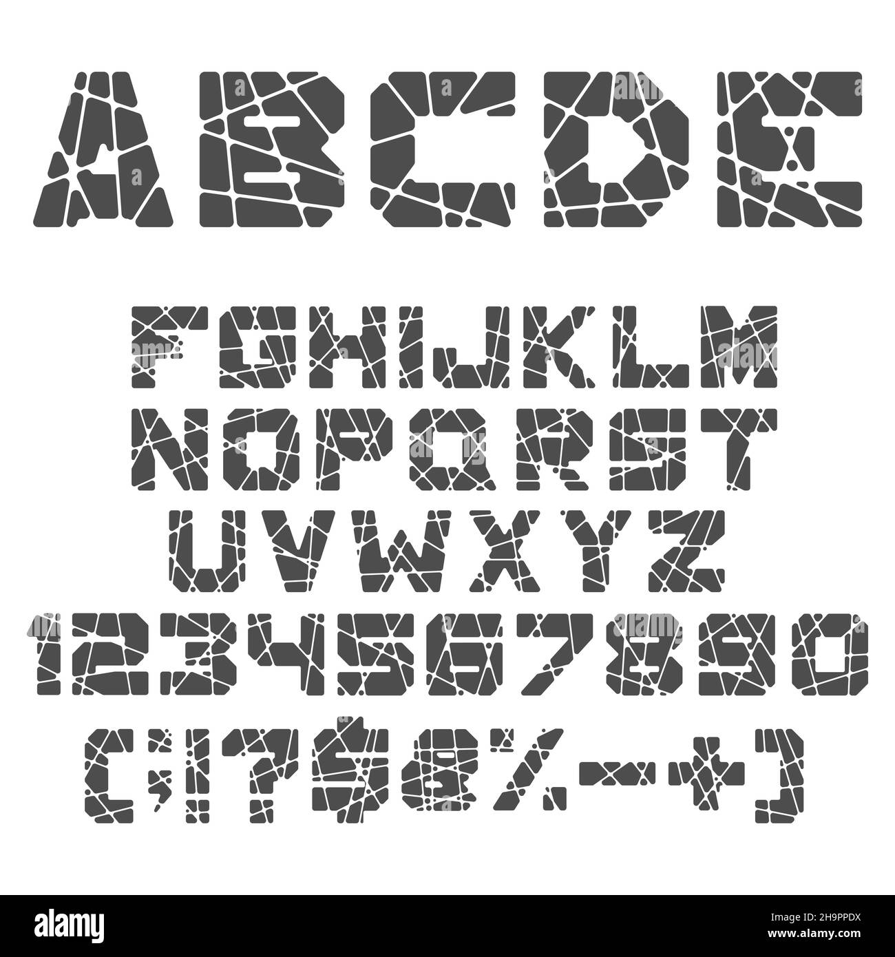 Alphabet stone Black and White Stock Photos & Images - Alamy