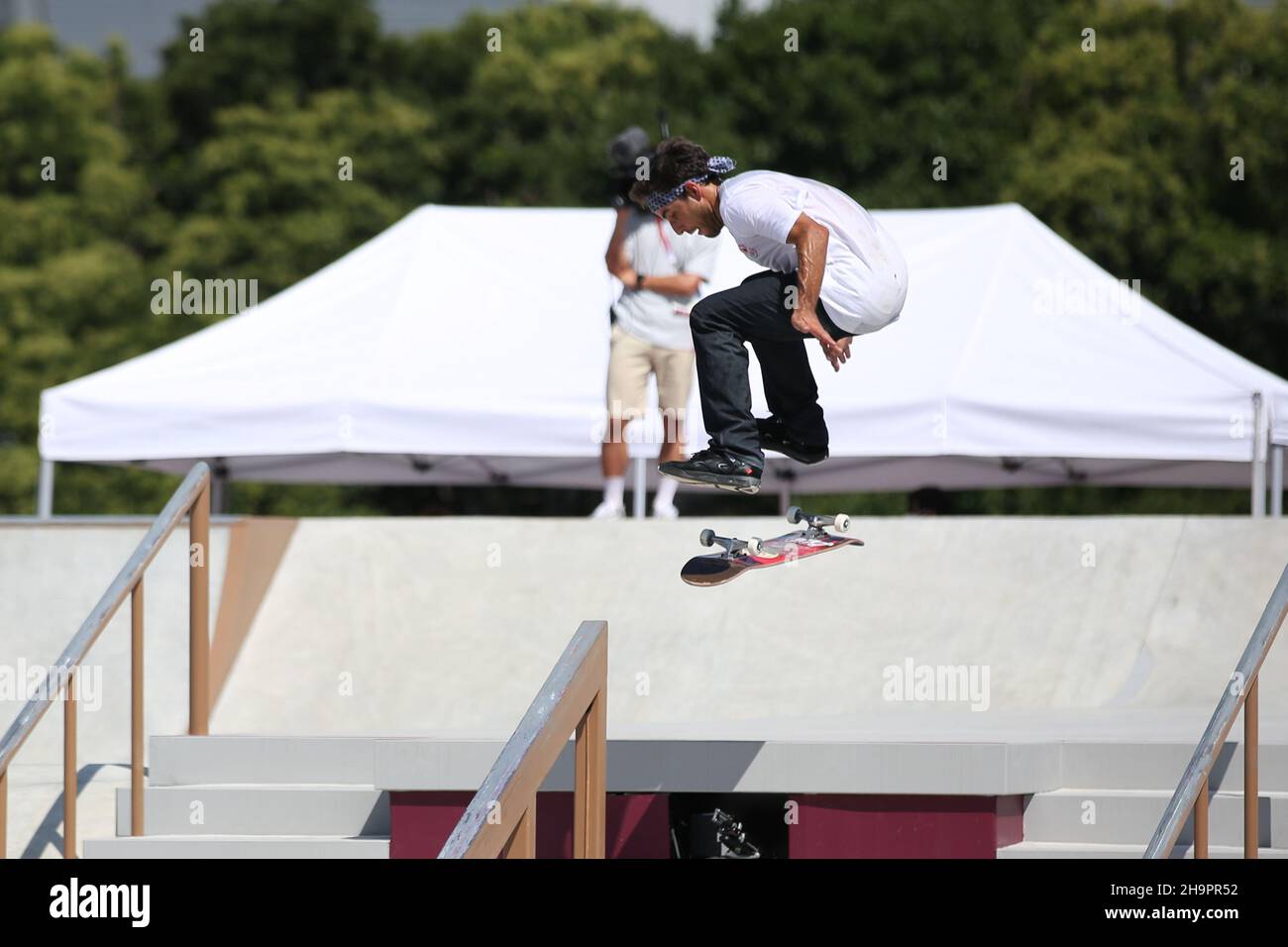 JULY 25th, 2021 - TOKYO, JAPAN: Micky PAPA of Canada in action during ...