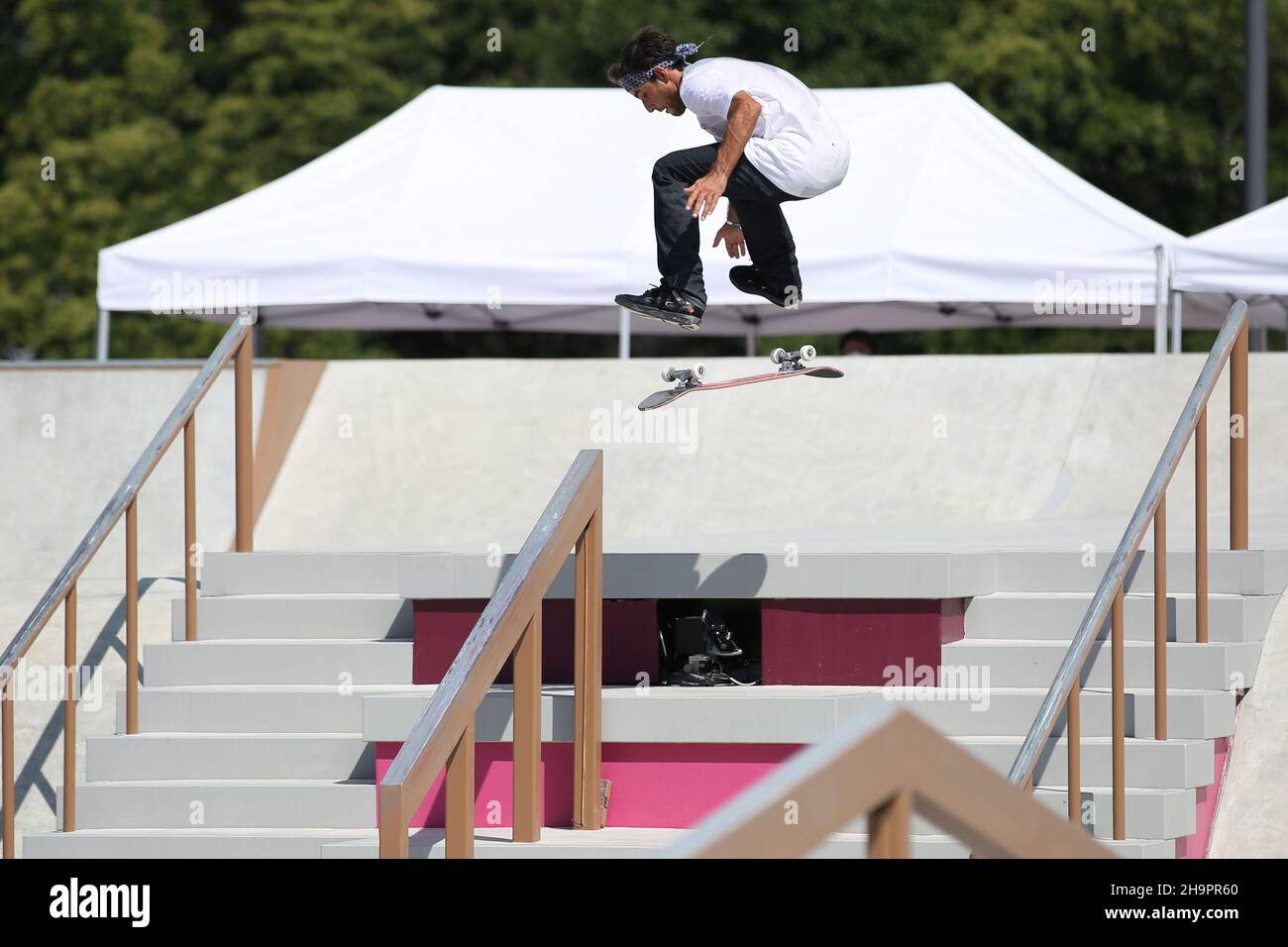 JULY 25th, 2021 - TOKYO, JAPAN: Micky PAPA of Canada in action during ...