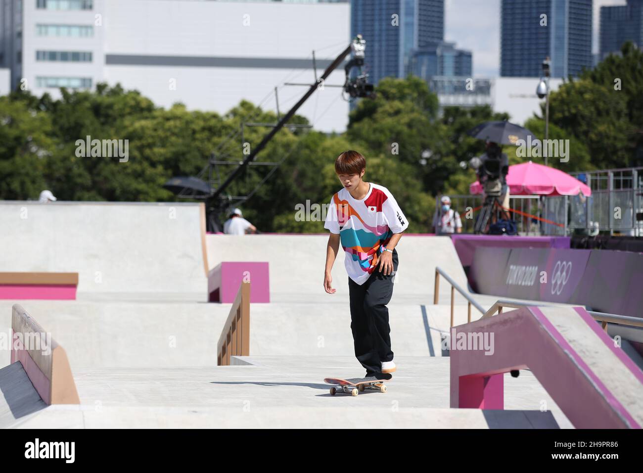 JULY 25th, 2021 - TOKYO, JAPAN: HORIGOME Yuto of Japan in action during ...
