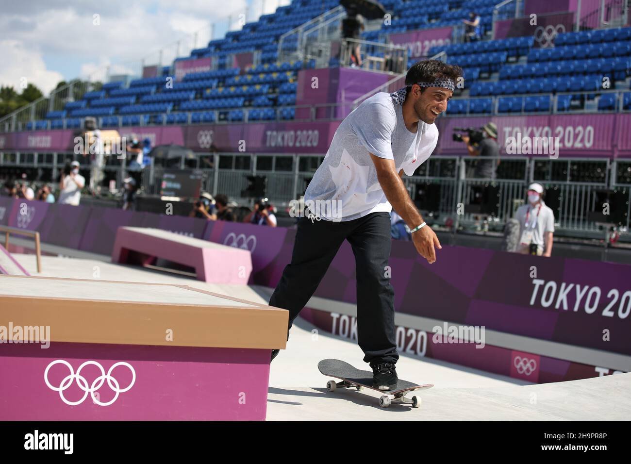 JULY 25th, 2021 - TOKYO, JAPAN: Micky PAPA of Canada in action during ...