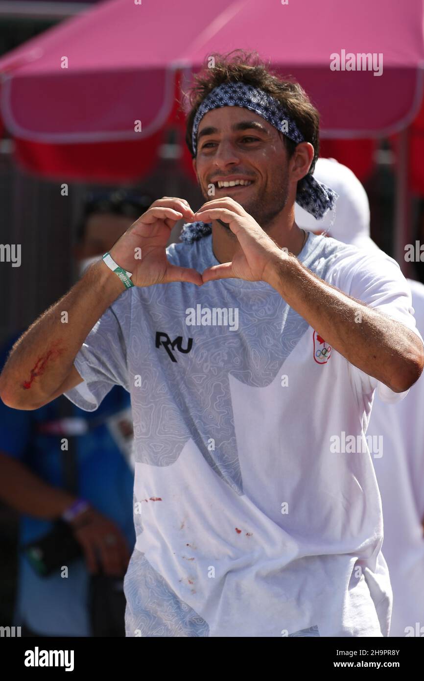 JULY 25th, 2021 - TOKYO, JAPAN: Micky PAPA of Canada in action during ...