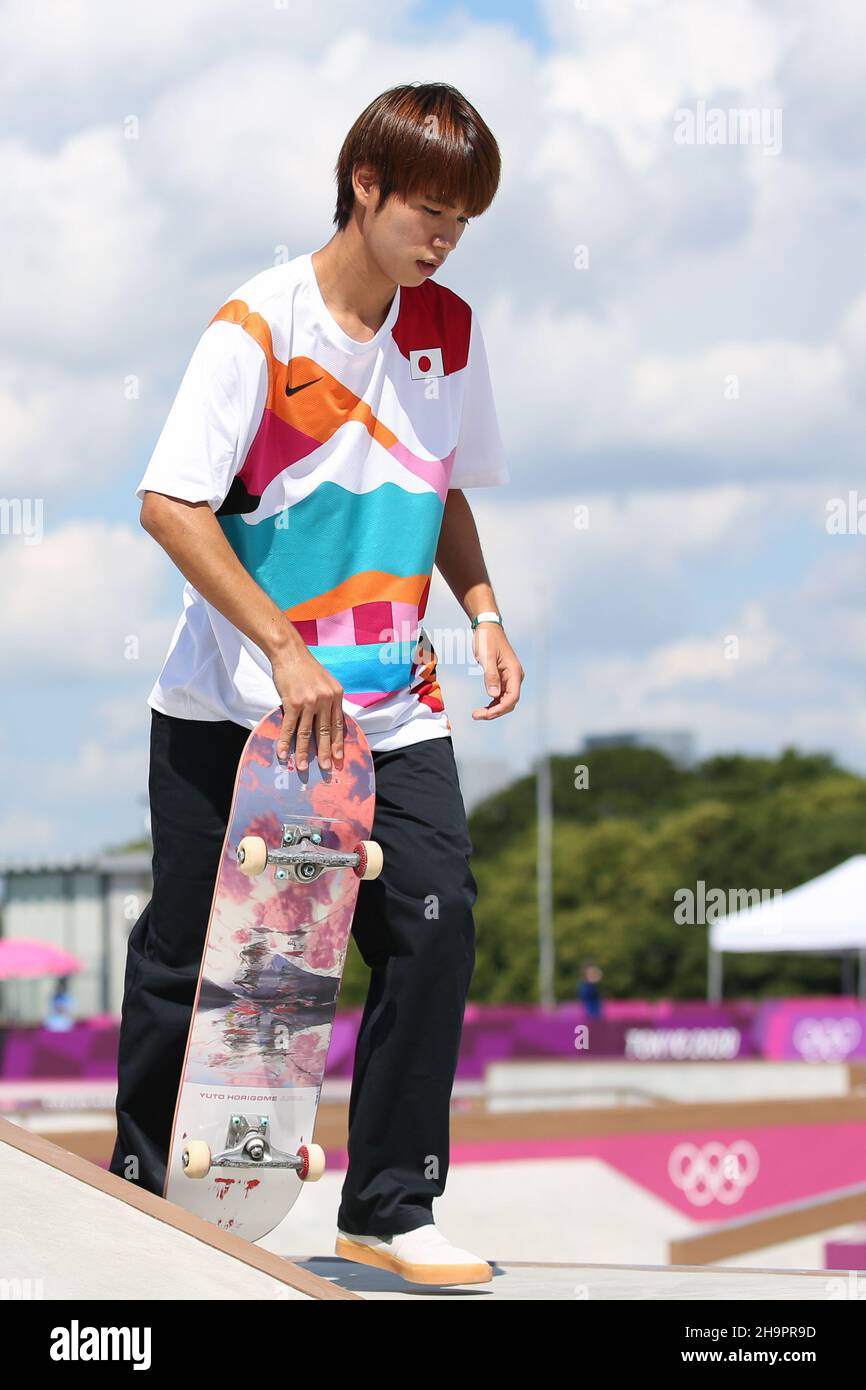 JULY 25th, 2021 - TOKYO, JAPAN: HORIGOME Yuto of Japan in action during ...